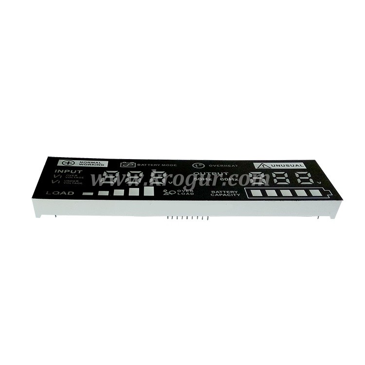 custom in out 188 led 7 segment rgb color led segment display manufactuere